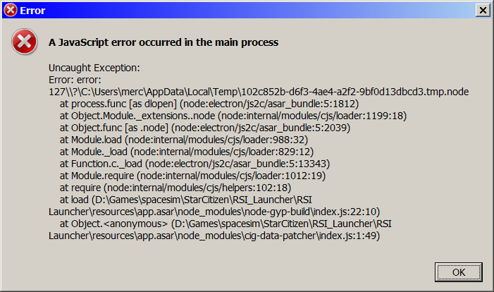 RSI Launcher 1.6.3 Release Notes - Star Citizen Spectrum
