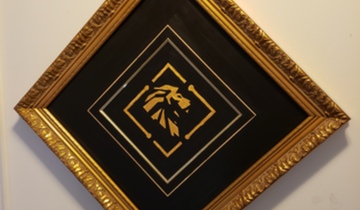Golden Framed Chairman's Club Logo – Community Hub