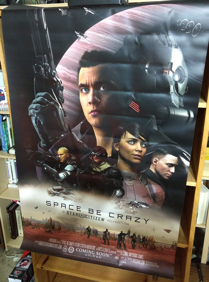 "Space Be Crazy" Star Citizen movie poster – Community Hub