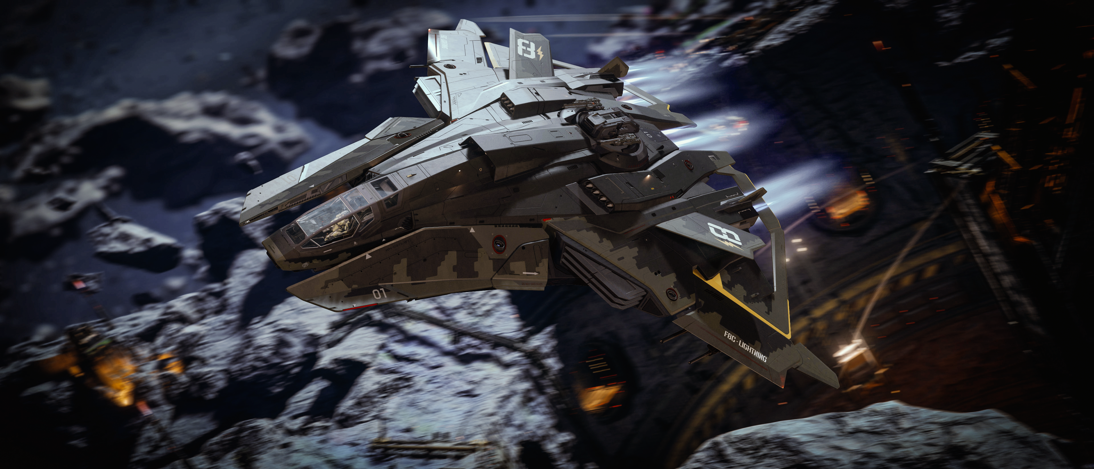 The Upcoming F8C Paint Should Stand Out More From PYAM Executive. - Star Citizen Spectrum
