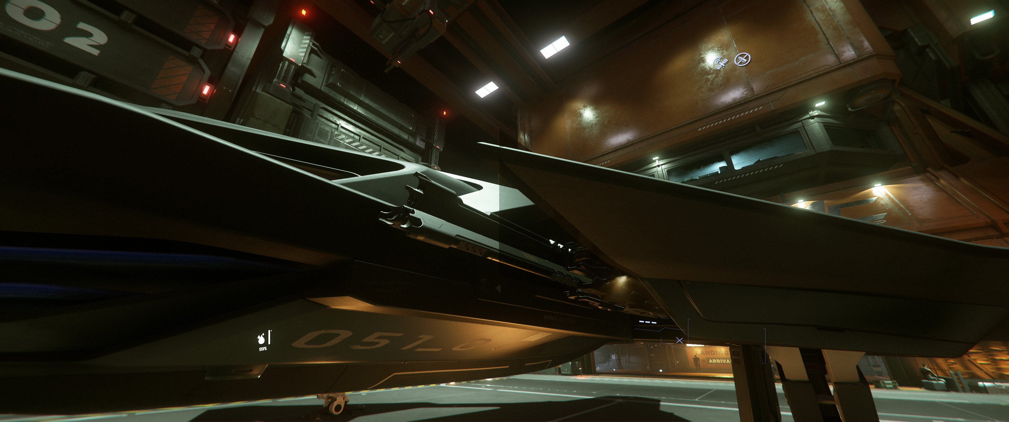 There still be a problem on Sabre Raven's texture... - Star Citizen Spectrum