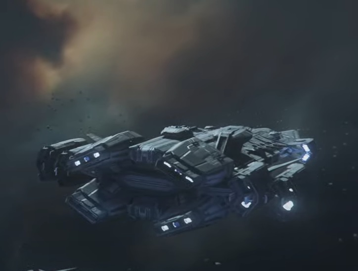Javelin in SQ42 video - Star Citizen Spectrum