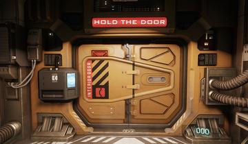 Hold the door sign above airlock? – Community Hub