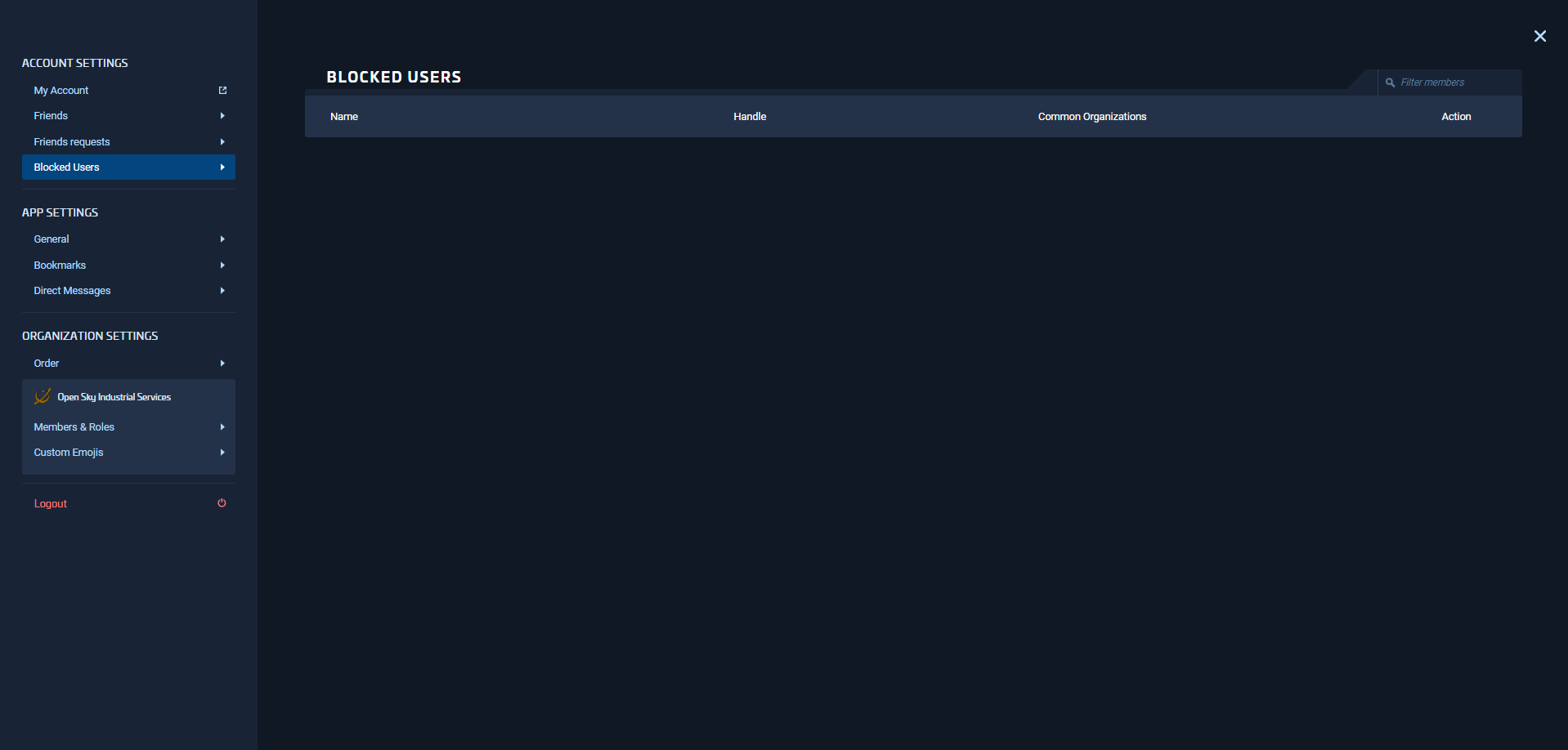 Blocking Individuals. - Star Citizen Spectrum