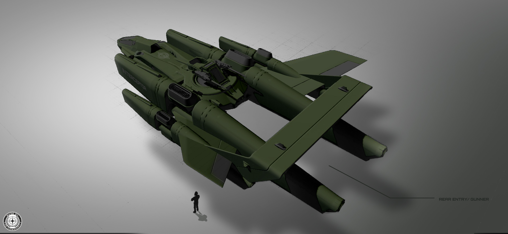 Anvil Interceptor - Star Citizen Spectrum