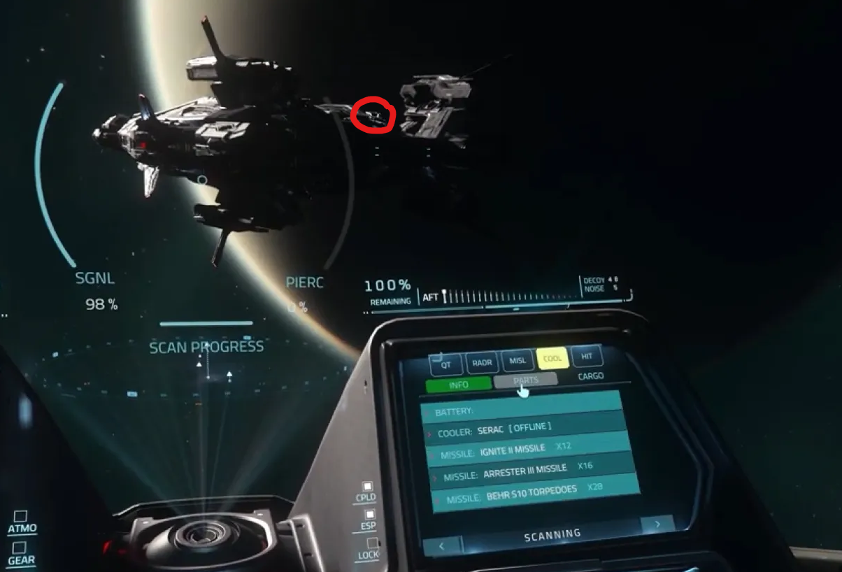 Polaris' "Anti-Fighter" Missile Turret - Star Citizen Spectrum