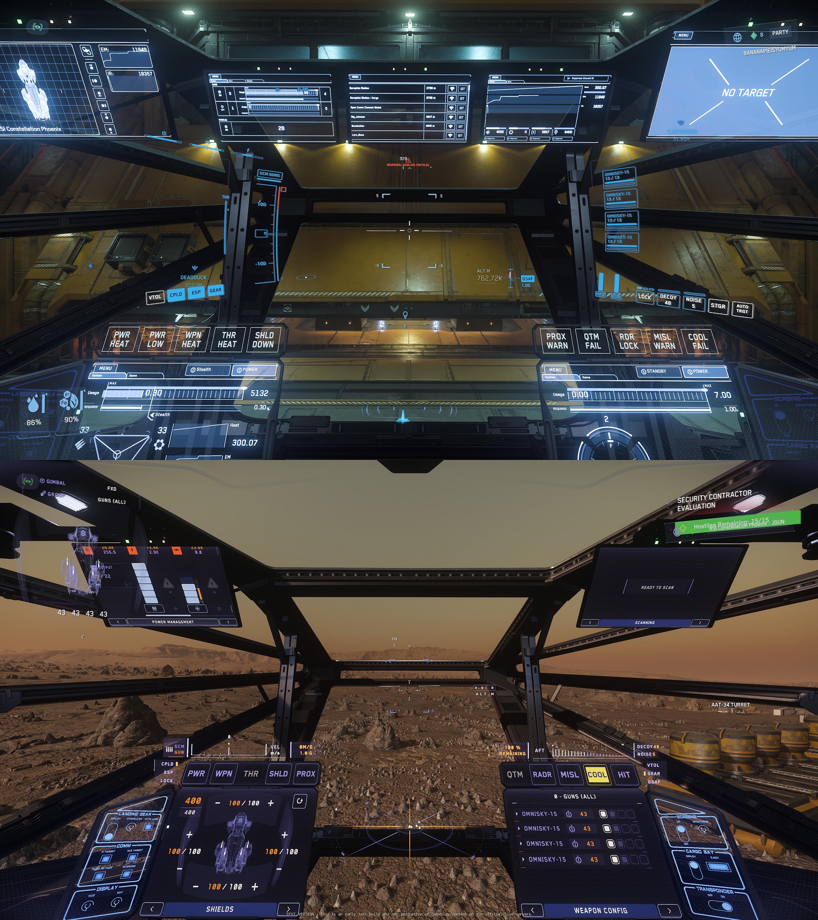 New MFD comparison - Star Citizen Spectrum