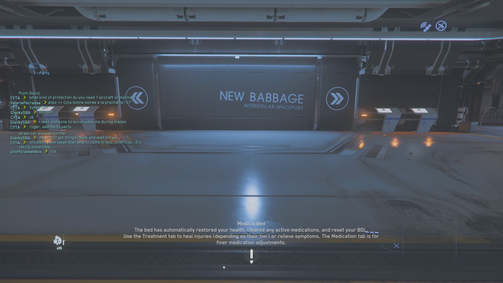 "New Babbage"- Hangar - Star Citizen Spectrum
