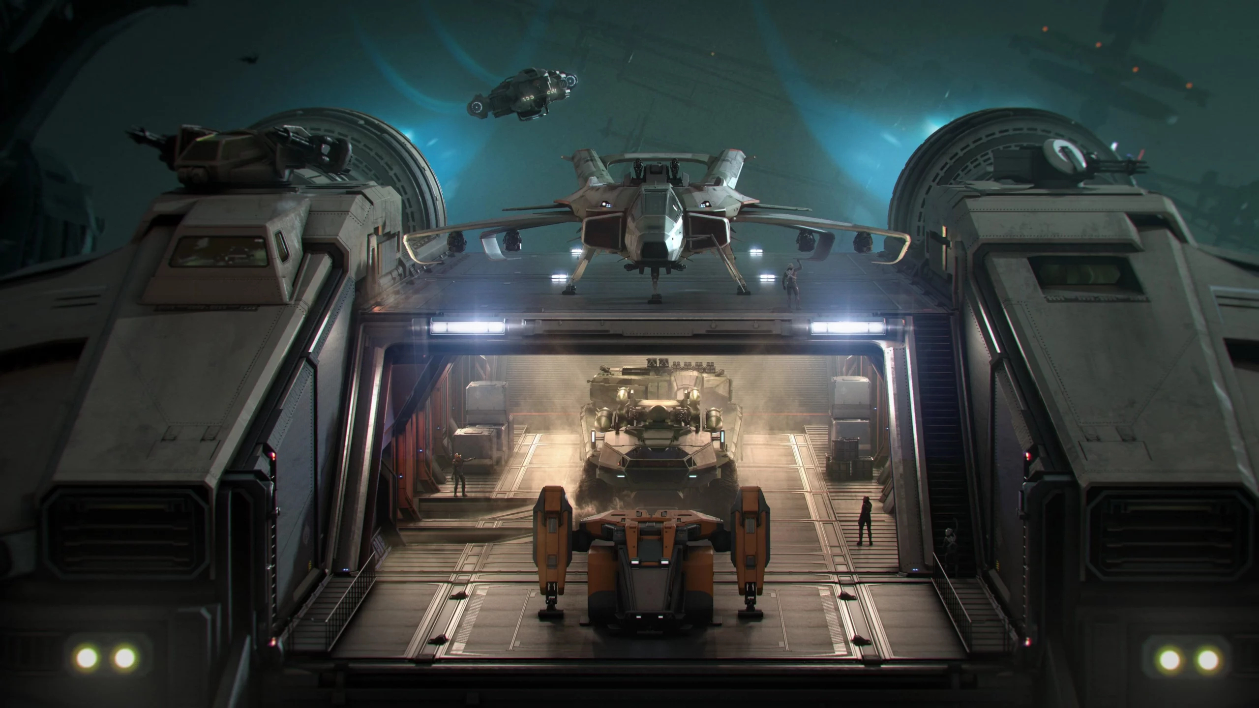 What are the dimensions for the landing pads? - Star Citizen Spectrum