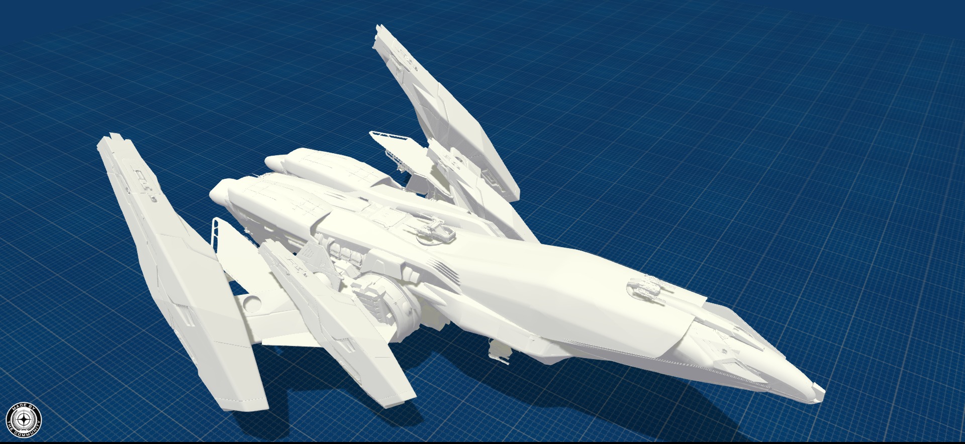 CNOU Ceres, scientific master ship. - Star Citizen Spectrum