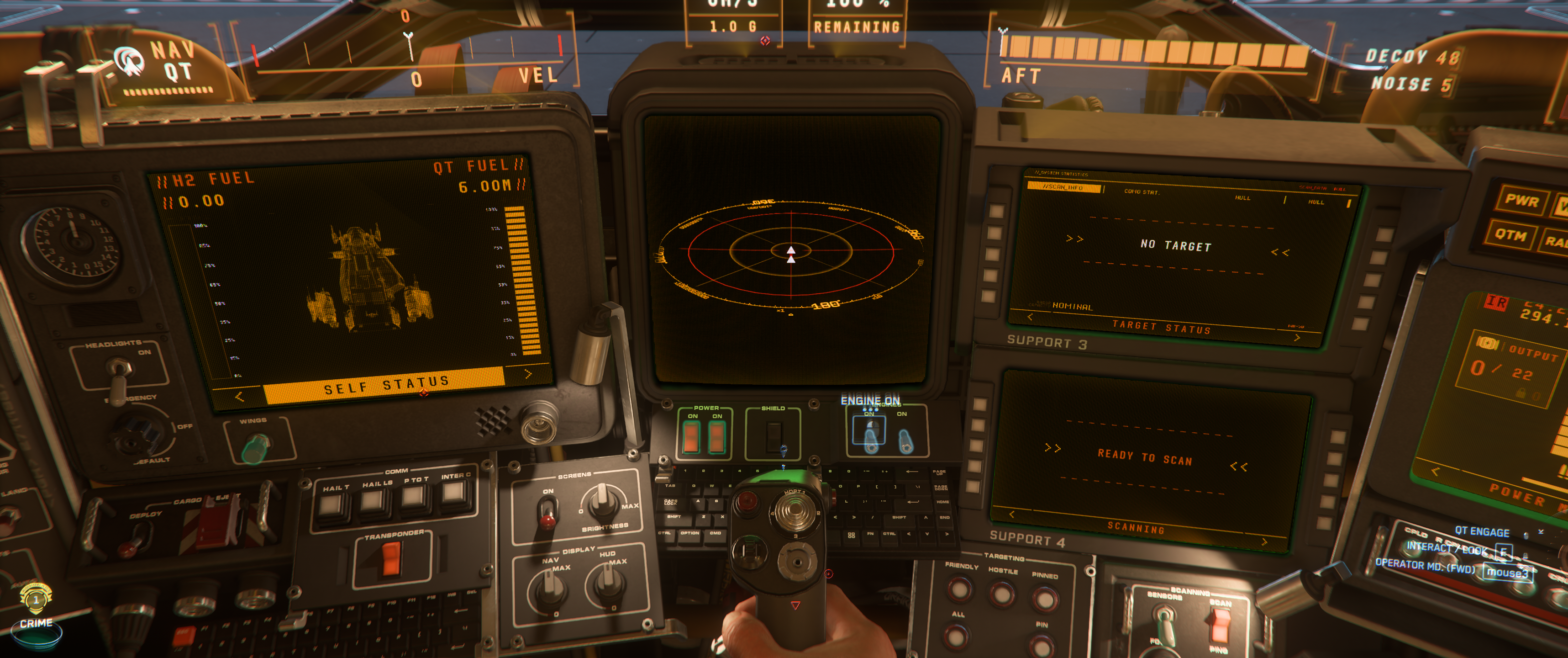 Drake MFD's - Star Citizen Spectrum