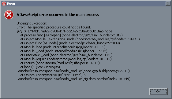 RSI Launcher 1.6.3 Release Notes - Star Citizen Spectrum