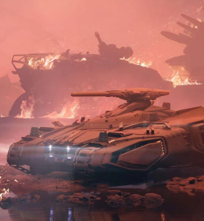 How far are we from ground vehicle npc missions - Star Citizen Spectrum