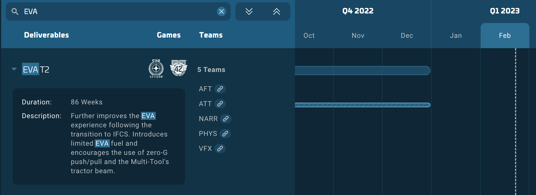EVA Tier 2 update? Topic for ISC perhaps... - Star Citizen Spectrum