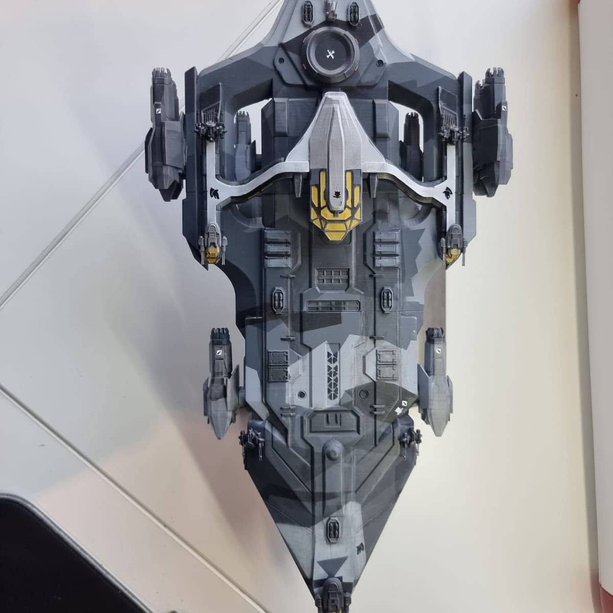 Idris 3D print with Camouflage skinn - Star Citizen Spectrum