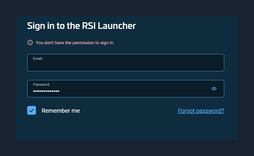 Unable to log in using the new launcher - Star Citizen Spectrum Unable to log in using the new launcher - Star Citizen Spectrum