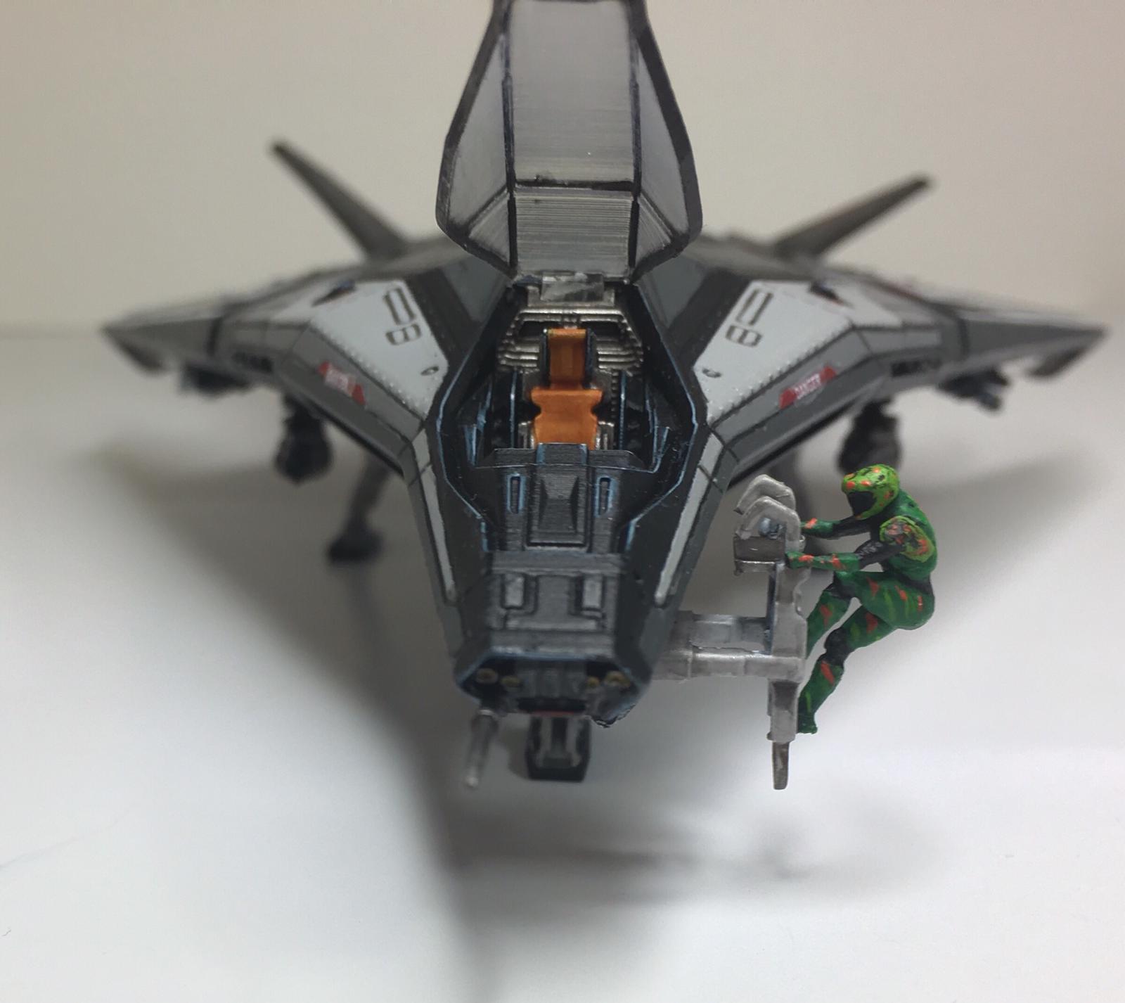 Anvil Arrow 1:100 Painted model - Star Citizen Spectrum